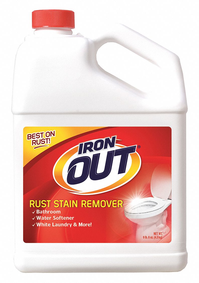 IRON OUT, Bottle, 152 oz Container Size, Rust Stain Remover - 60MM34 ...