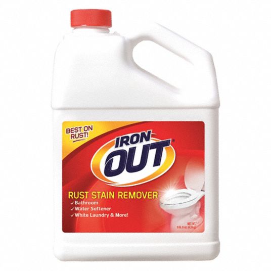 IRON OUT, Bottle, 152 oz Container Size, Rust Stain Remover - 60MM34 ...