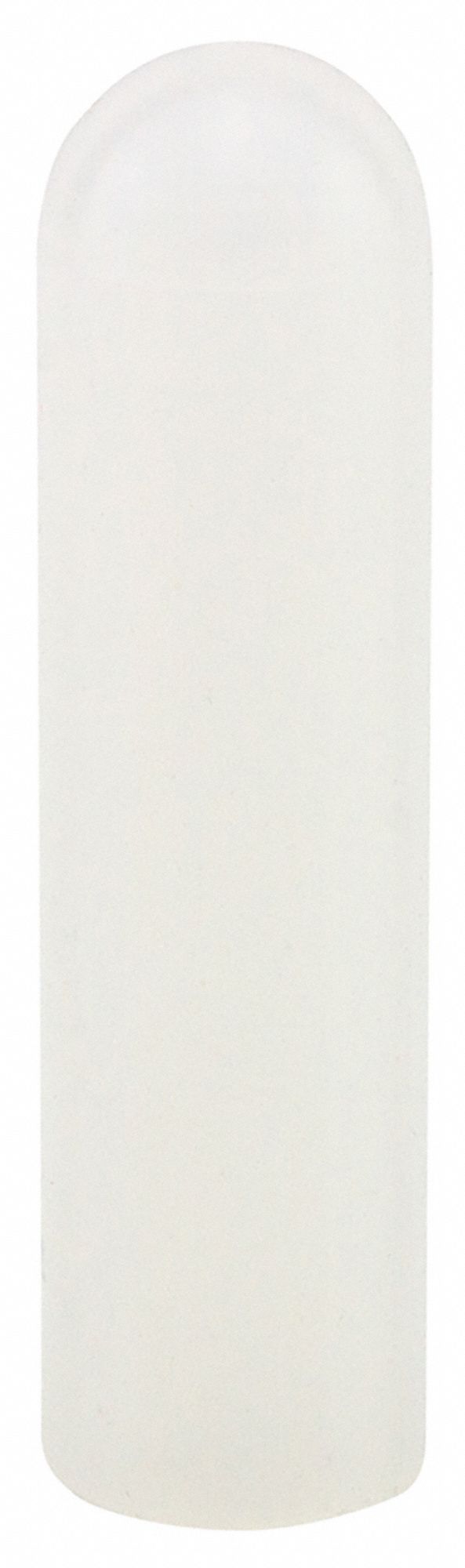 Silicone, Clear, Straight Sided Cap - 60MU80|SC187 SH-51205 - Grainger