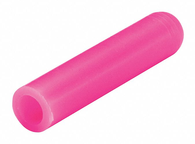 Silicone, Pink, Straight Sided Cap - 60MU86|SC223 SH-51215 - Grainger
