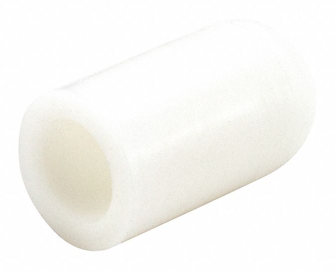 Silicone, White, Straight Sided Cap - 60MU90|SC234-0500 SH-51219 - Grainger