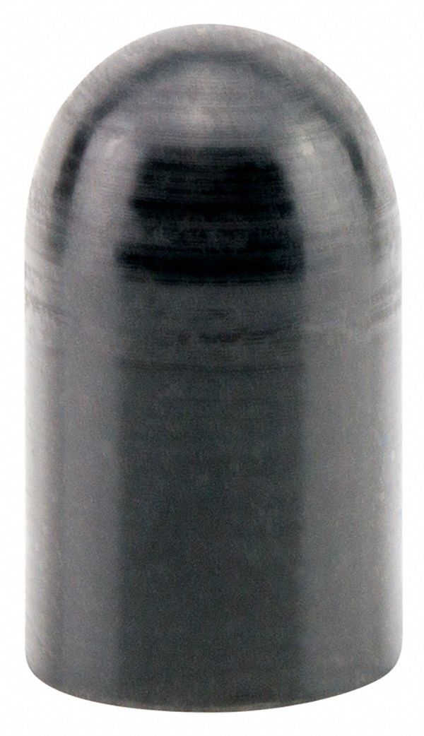 Silicone, Black, Straight Sided Cap - 60MU97|SC295-0500 SH-51231 - Grainger