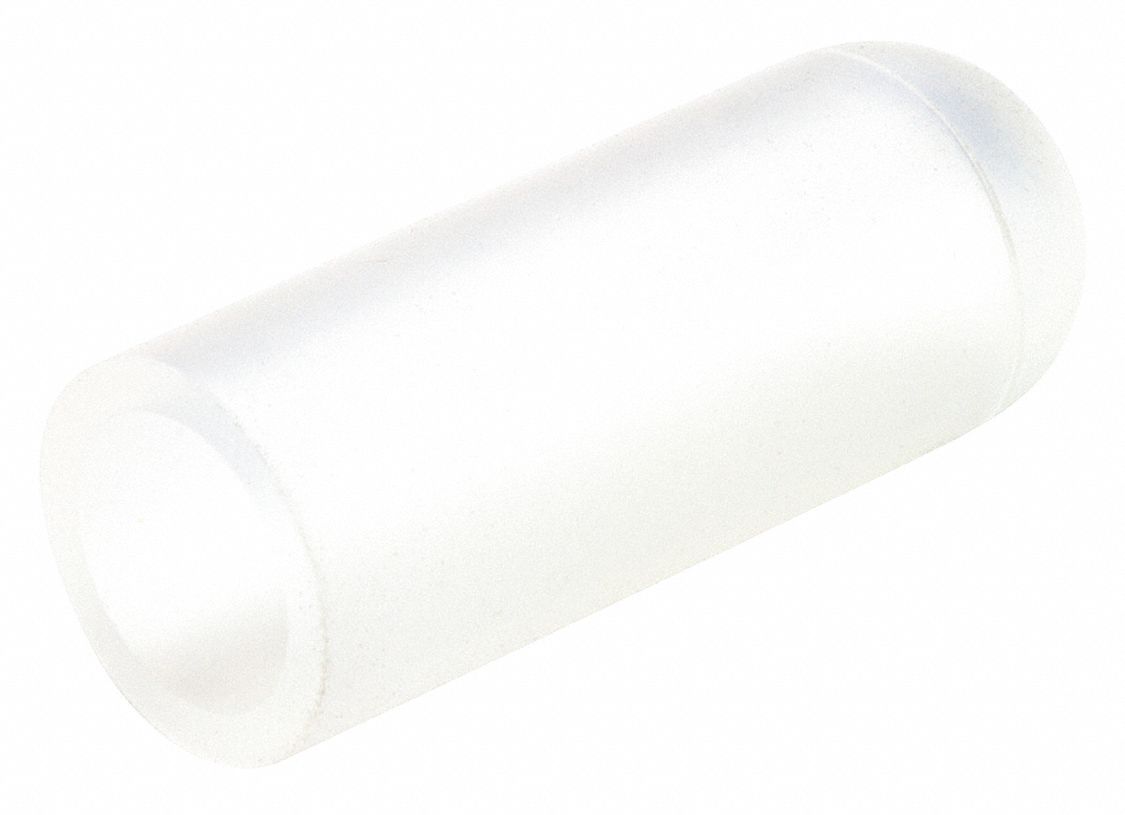 Silicone, Clear, Straight Sided Cap - 60MV43|SC437-C01 SH-56001 - Grainger