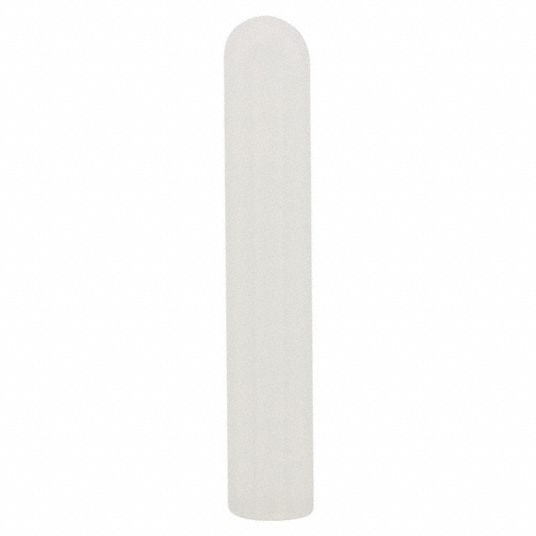 Silicone, Clear, Straight Sided Cap - 60MV74|SC040-0750 SH-57801 - Grainger