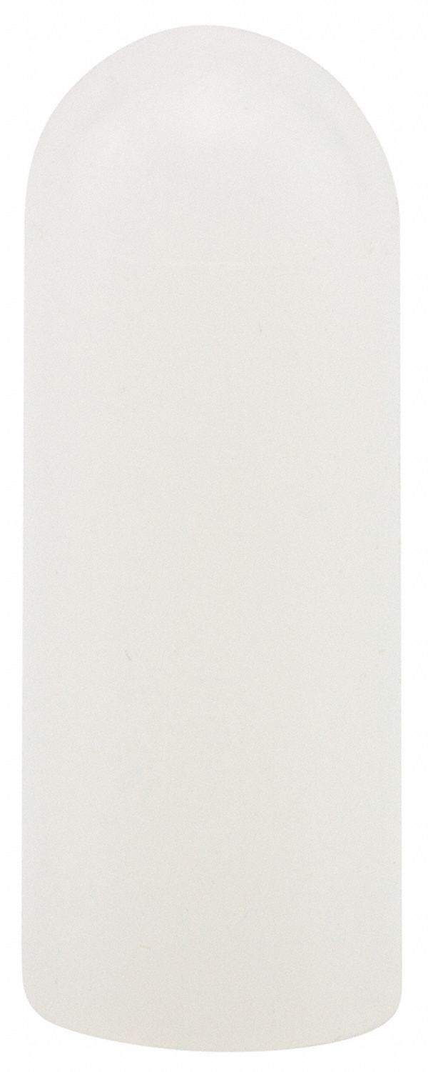 Silicone, Clear, Straight Sided Cap - 60MV93|SC340-C01 SH-58232 - Grainger