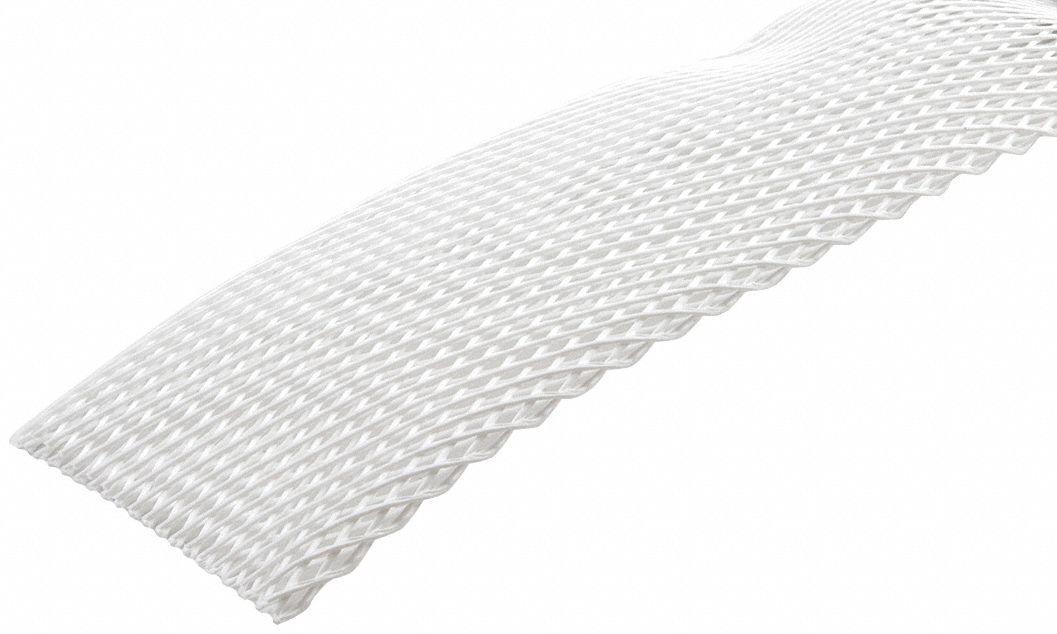 0.07 in Thick, White, Sleeve Web Netting - 60MY07|SW-20 420801JB - Grainger