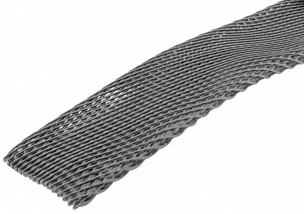 0.08 in Thick, Gray, Sleeve Web Netting - 60MY15|SW-175-66 421801DI ...