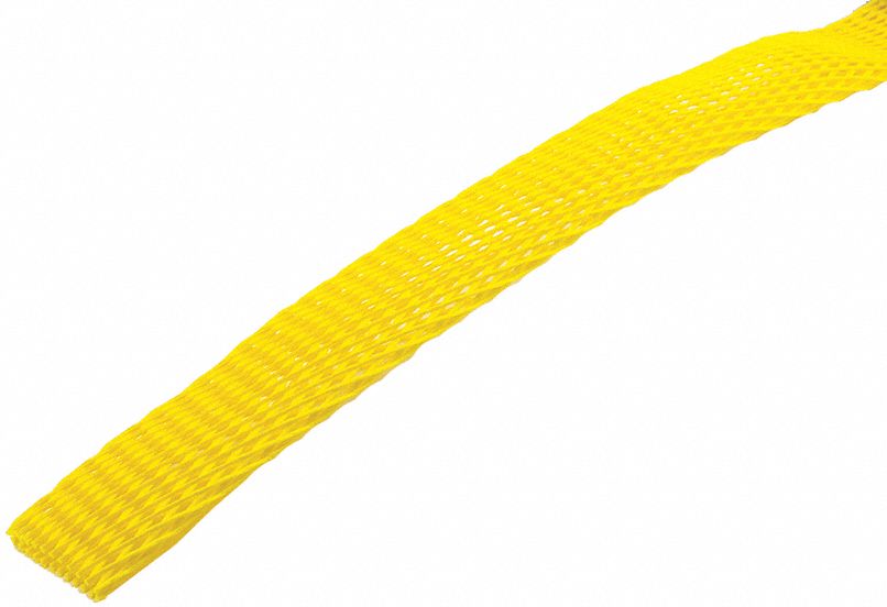 0.06 in Thick, Yellow, Sleeve Web Netting - 60MY49|SW-075-22 - MINICOIL ...