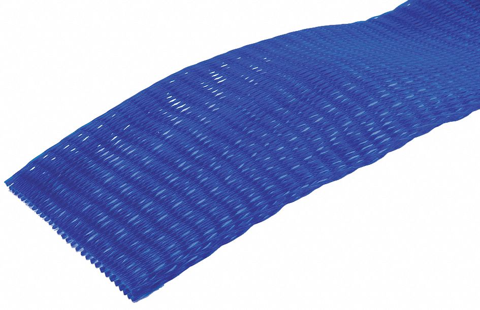 0.06 in Thick, Blue, Sleeve Web Netting - 60MY50|SW-400-22 - MINICOIL ...