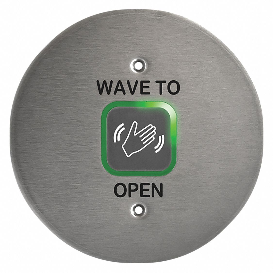 BEA, 6 in Ht, 6 in Wd, Wave to Open Touchplate - 60NJ40|10MS41-R - Grainger