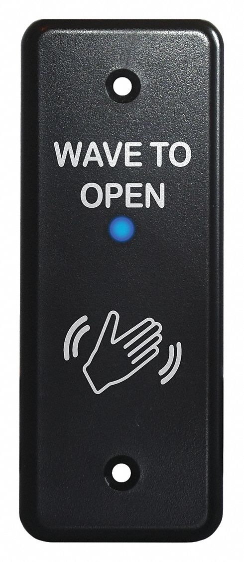 BEA, 4 1/2 in Ht, 1 3/4 in Wd, Wave to Open Touchplate - 60NJ43|10MS31J ...