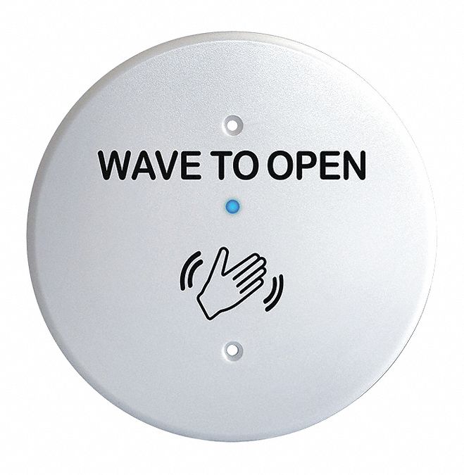 BEA, Wave to Open Touchplate - 60NJ48|10MS31R-W - Grainger