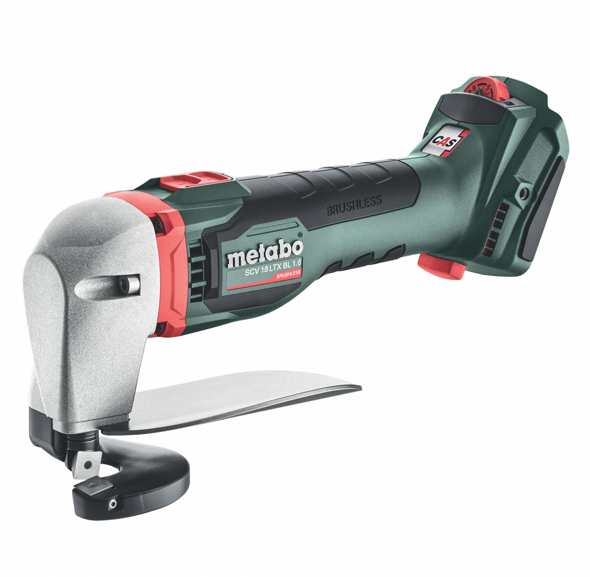 METABO Shear: Sheet Metal, 18V DC, Scroll Cut Cutting, 16 ga Capacity ...