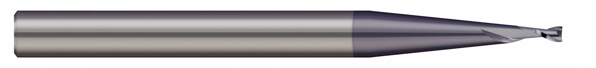 MICRO 100, Carbide, AlTiN Coated, Square End Mill - 60NR10|RMEM-019-2X - Grainger