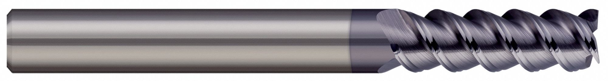 MICRO 100, Carbide, AlTiN Coated, Square End Mill - 60NR13|SDHM-180-3X - Grainger