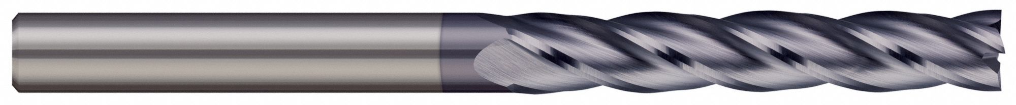 MICRO 100, Carbide, AlTiN Coated, Square End Mill - 60NR39|GELM-180-2X - Grainger