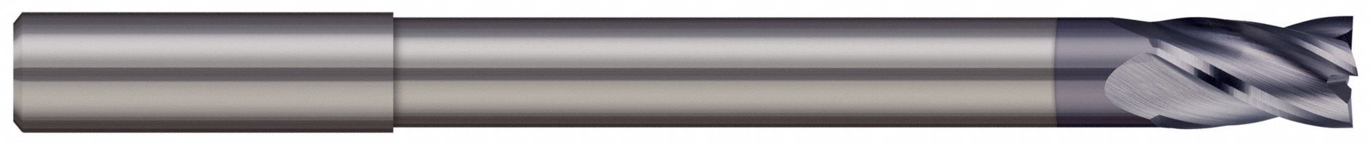 MICRO 100, Carbide, AlTiN Coated, Square End Mill - 60NR43|GLRM-160-2X - Grainger