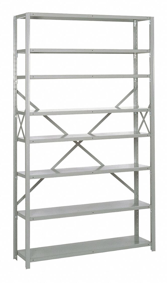 LYON, Starter, Heavy-Duty, Steel, Clip Adjustable Shelving - 60PR02 ...