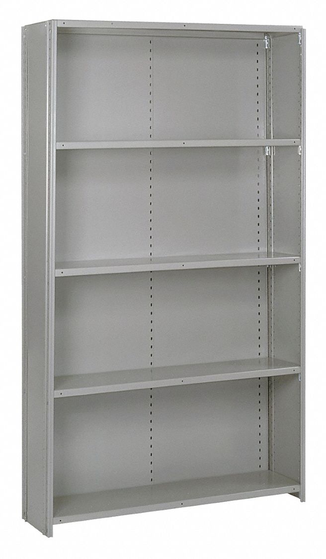 LYON, Starter, Heavy-Duty, Steel, Clip Adjustable Shelving - 60PR06 ...