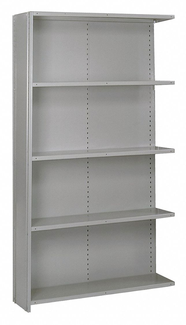 LYON, Add-On, Heavy-Duty, Steel, Clip Adjustable Shelving - 60PR07 ...