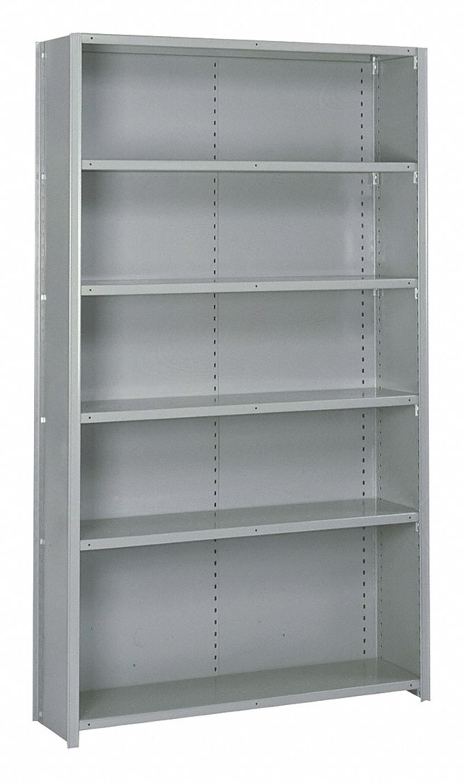 LYON, Starter, Heavy-Duty, Steel, Clip Adjustable Shelving - 60PR12 ...