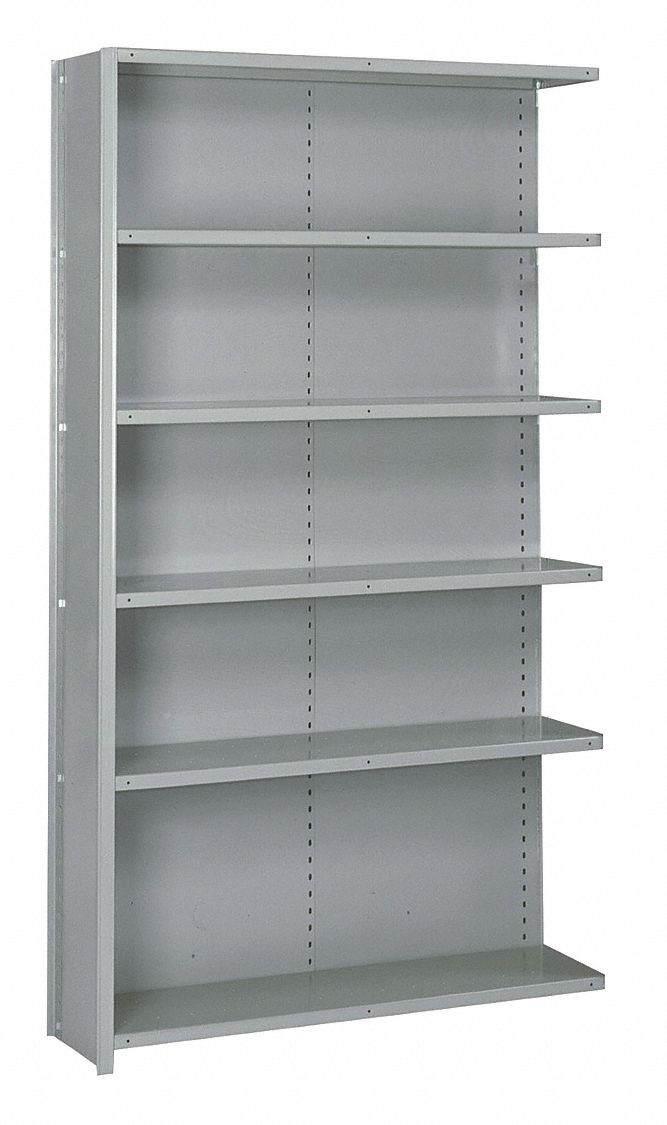 LYON, Add-On, Heavy-Duty, Steel, Clip Adjustable Shelving - 60PR13 ...