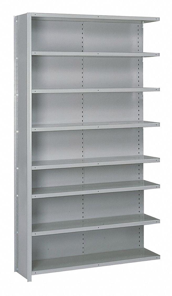 LYON, Add-On, Heavy-Duty, Steel, Clip Adjustable Shelving - 60PR27 ...