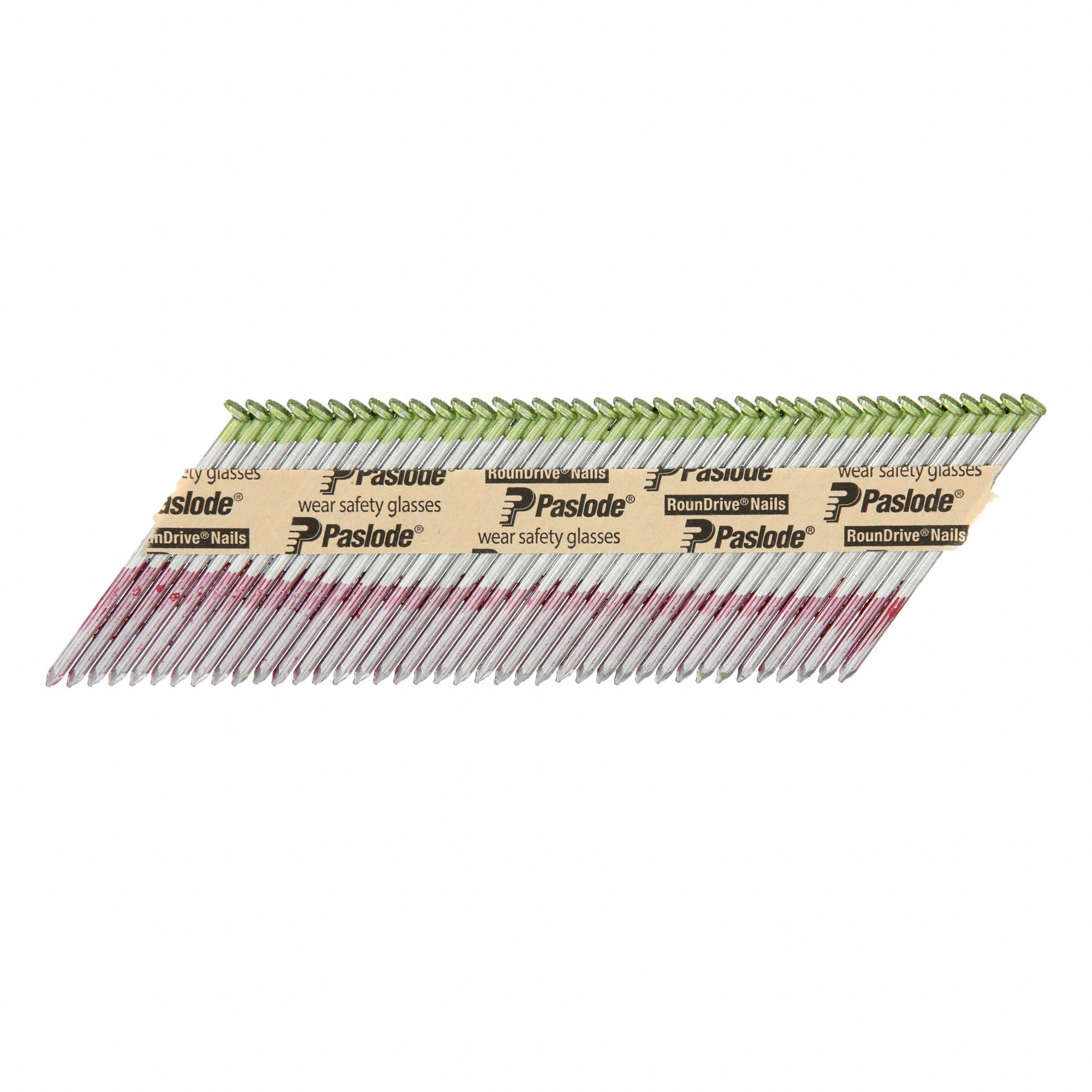 PASLODE, Framing Nails, Offset Round, Framing Nails,3" L,Galvanized ...