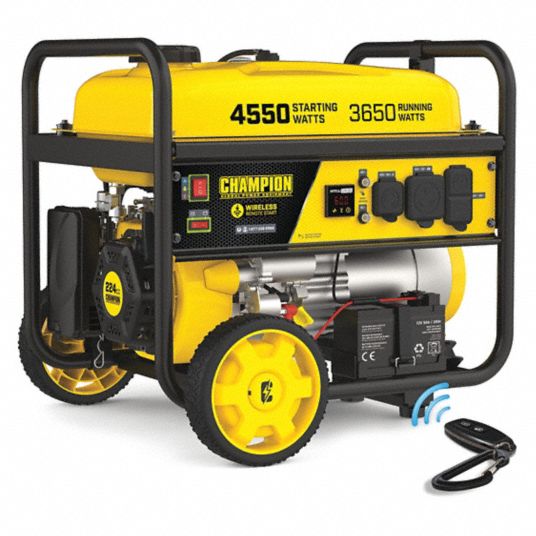 CHAMPION POWER EQUIPMENT, Conventional, Gasoline/Propane, Portable ...