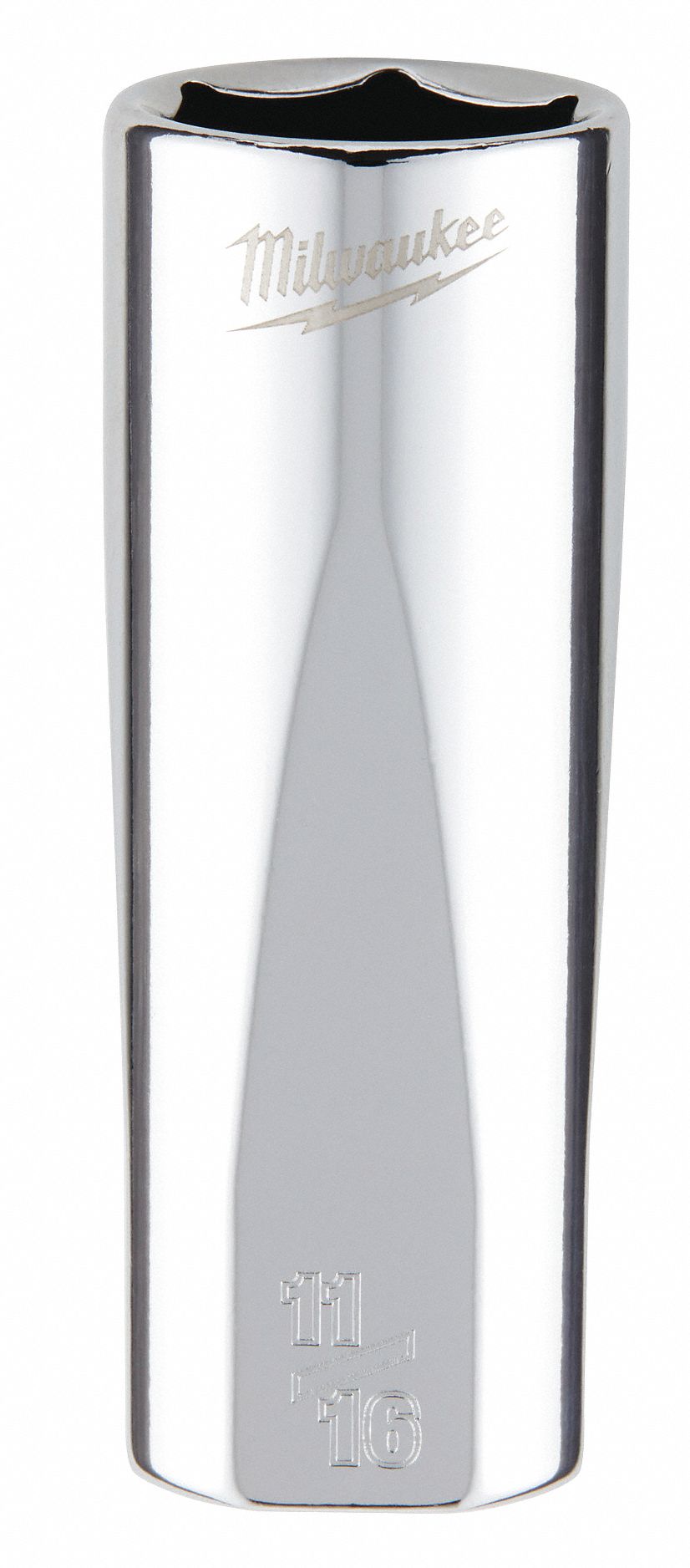 MILWAUKEE, SAE, 3/8 in Drive Size, Deep Well Socket - 60RG88|45-34-6875 ...