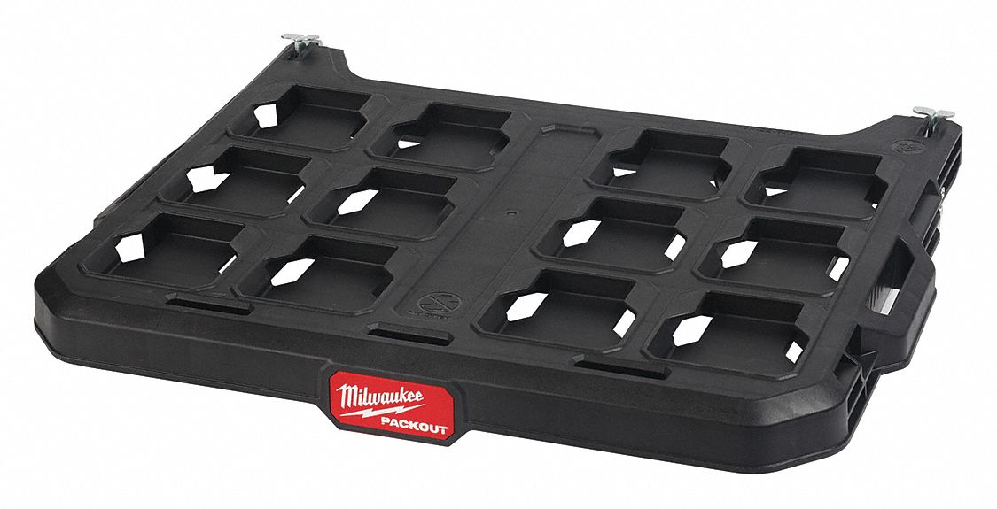 MILWAUKEE PACKOUT, 21 in W x 16 5/8 in D x 3 15/16 in H x 21 in L ...