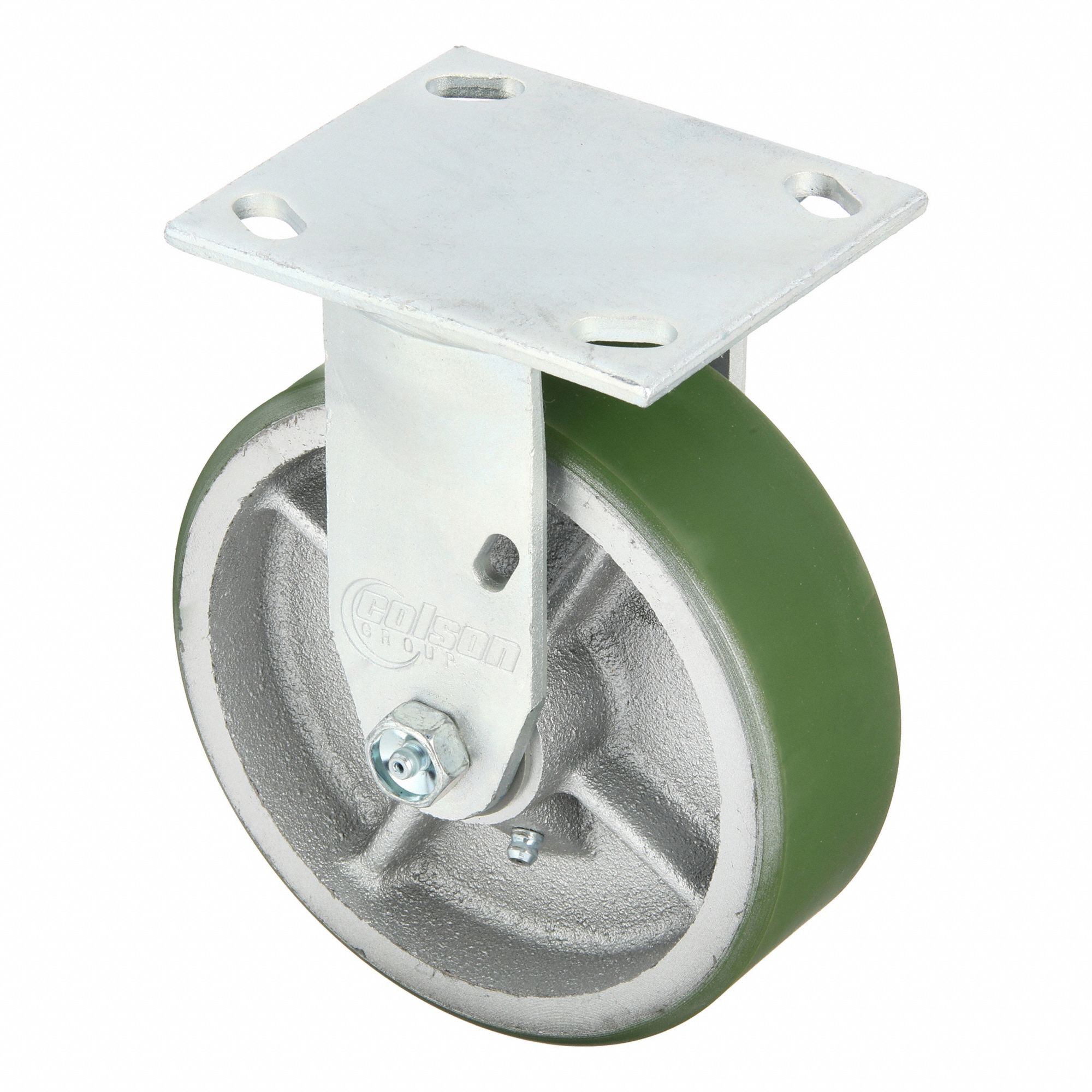 ALBION, Rigid, No Brake, Plate Caster - 60RN30|16PI06201R - Grainger