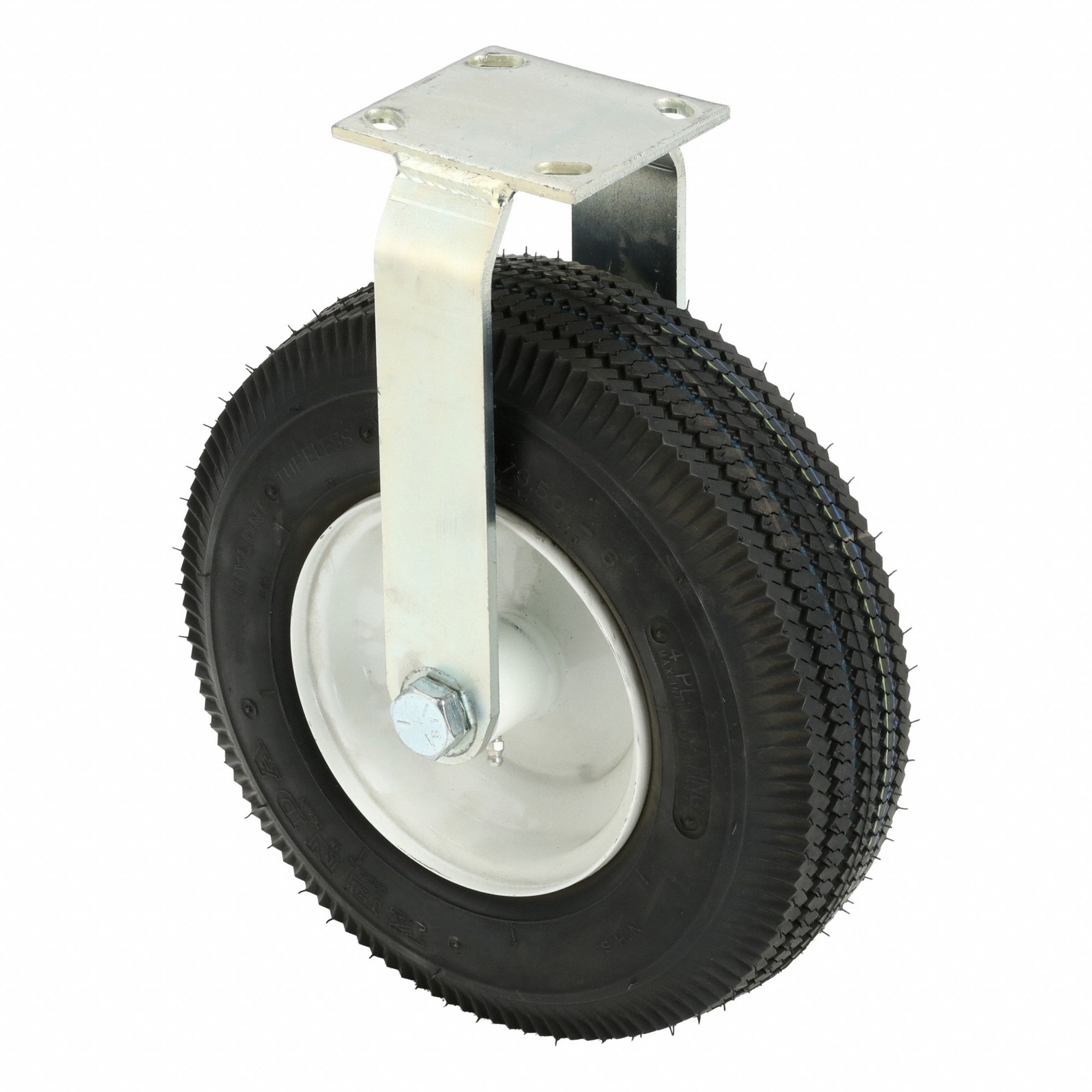 ALBION, Rigid, 13 in Wheel Dia., Plate Caster - 60RN74|16SF12727R ...