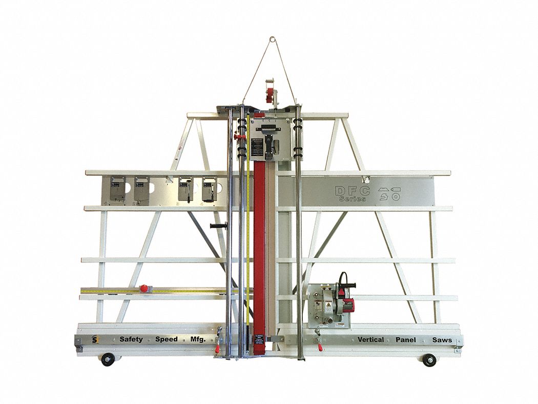 SAFETY SPEED, Vertical, 64 in Cutting Ht, Panel Saw - 60TD78|DFC-H5 ...