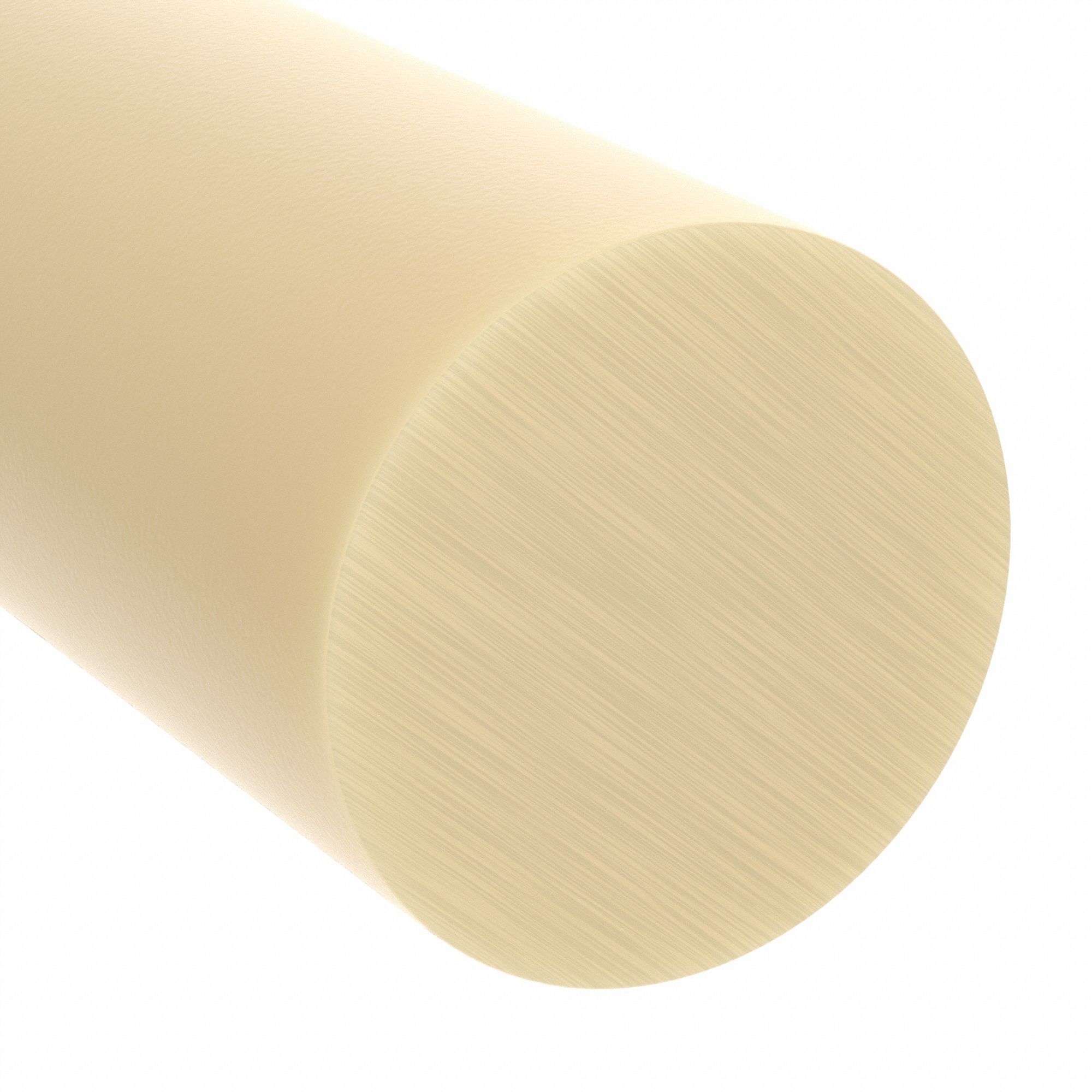 1 ft Plastic Lg, Off-White, Plastic Rod - 60TP49|PR-PTFE-GF-58 - Grainger