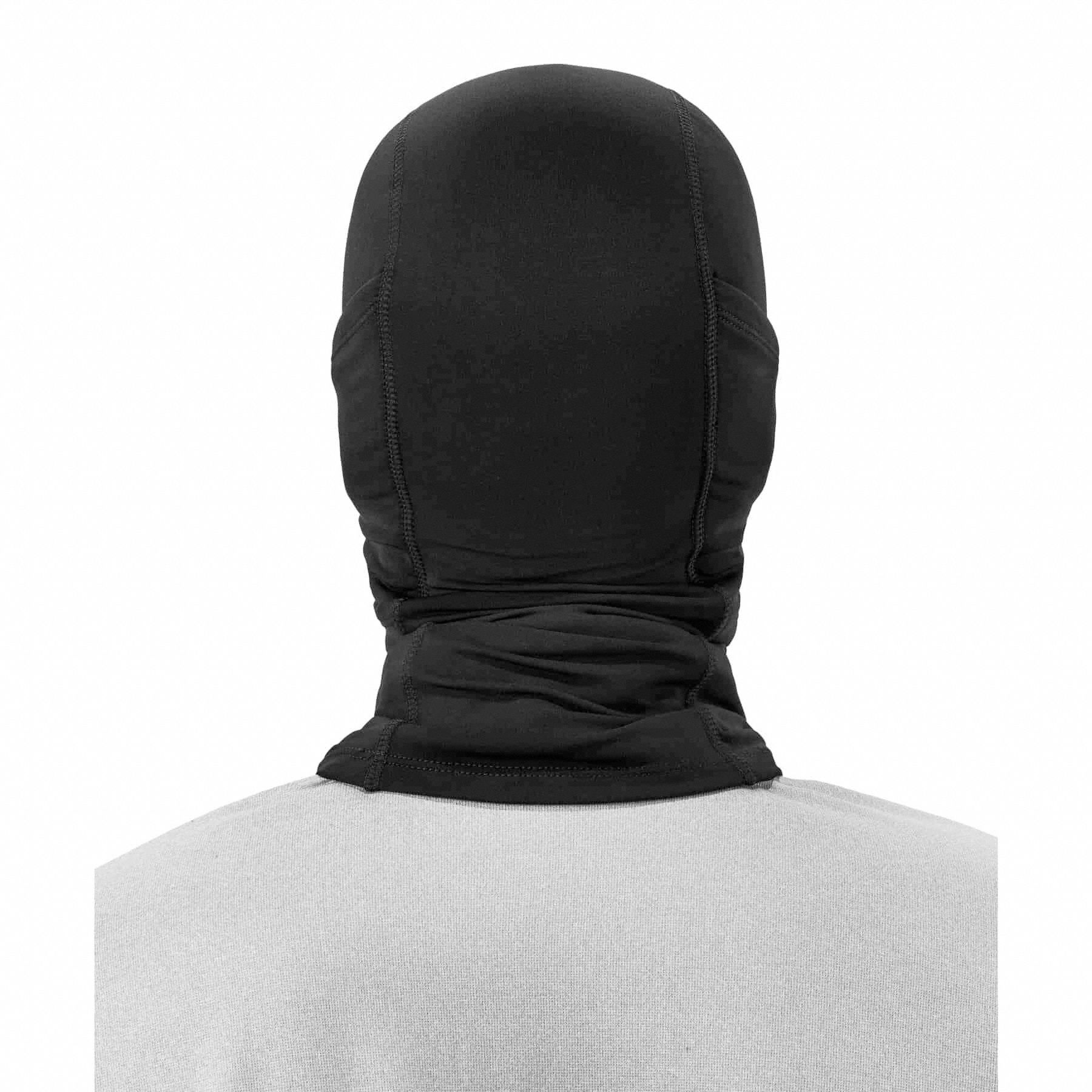 ERGODYNE Balaclava: Balaclava, Black, Universal, Balaclava, Nylon ...