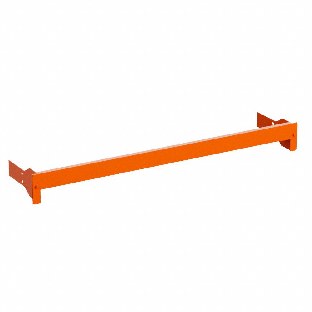 HUSKY, 120 in x 2 1/2 in x 3 1/2 in, 16 ga, Pallet Stop Beam - 60TR40 ...