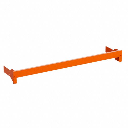 HUSKY, 96 in x 2 1/2 in x 3 1/2 in, 16 ga, Pallet Stop Beam - 60TR39 ...