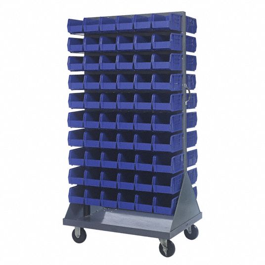 QUANTUM STORAGE SYSTEMS, 36 in x 24 in x 72 in, 120 Bins Included ...