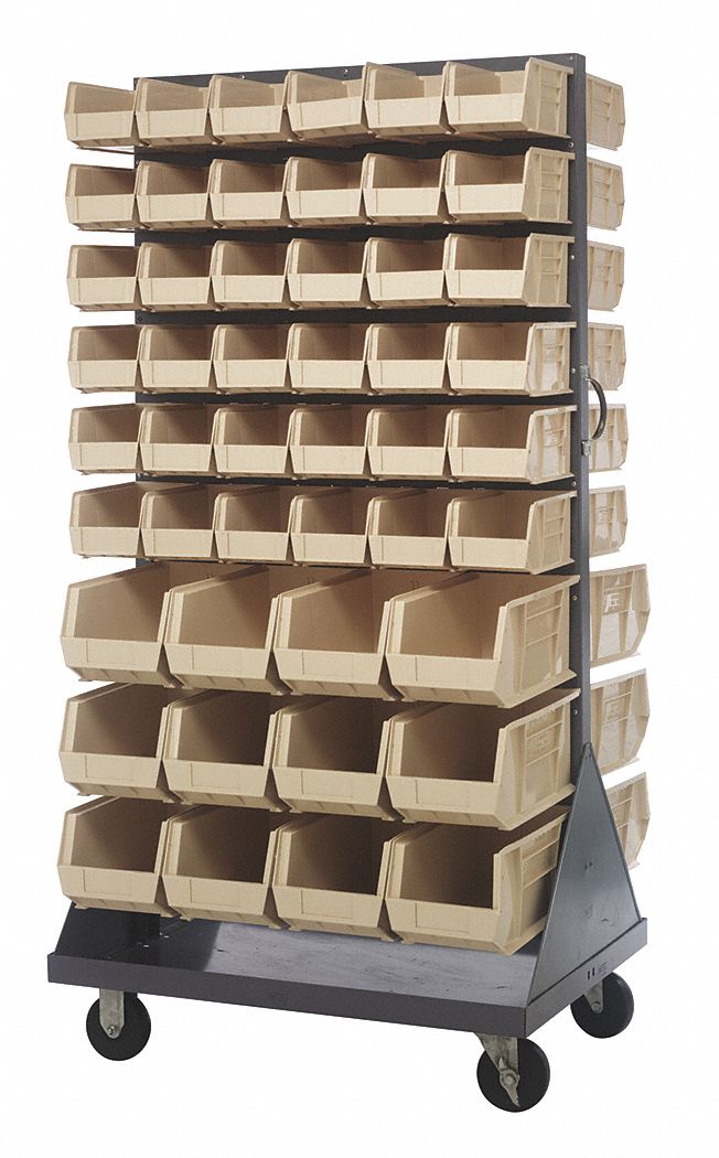 QUANTUM STORAGE SYSTEMS, 36 in x 24 in x 72 in, 96 Bins Included ...