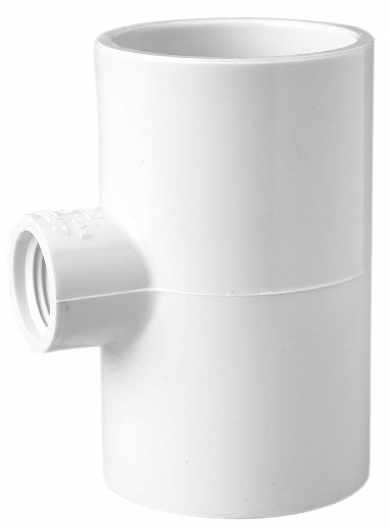 Schedule 40, PVC, Tee Pipe Fitting - 60UC24|402247 - Grainger