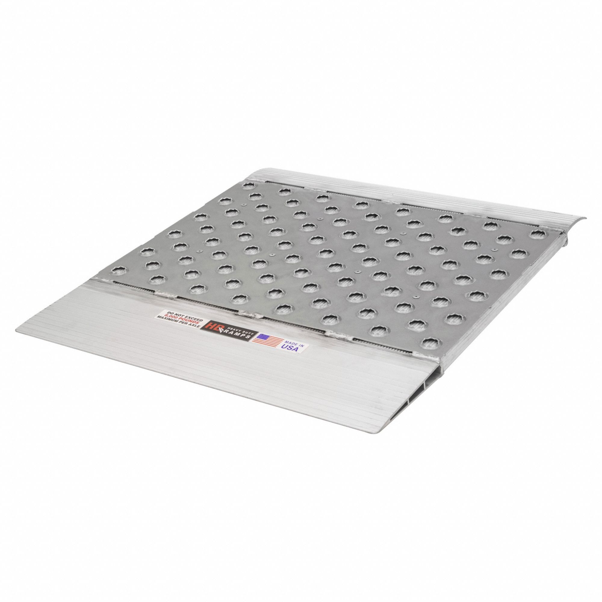 48 in Overall Lg, 36 in Overall Wd, Punch Plate Container Ramp - 60UG13 ...