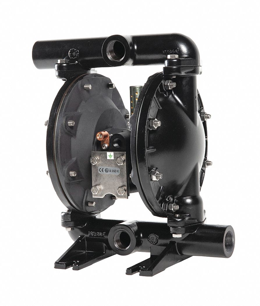 ARO, Air, Aluminum, Air Operated Diaphragm Pump - 60UG59|66607A-3C9-A ...