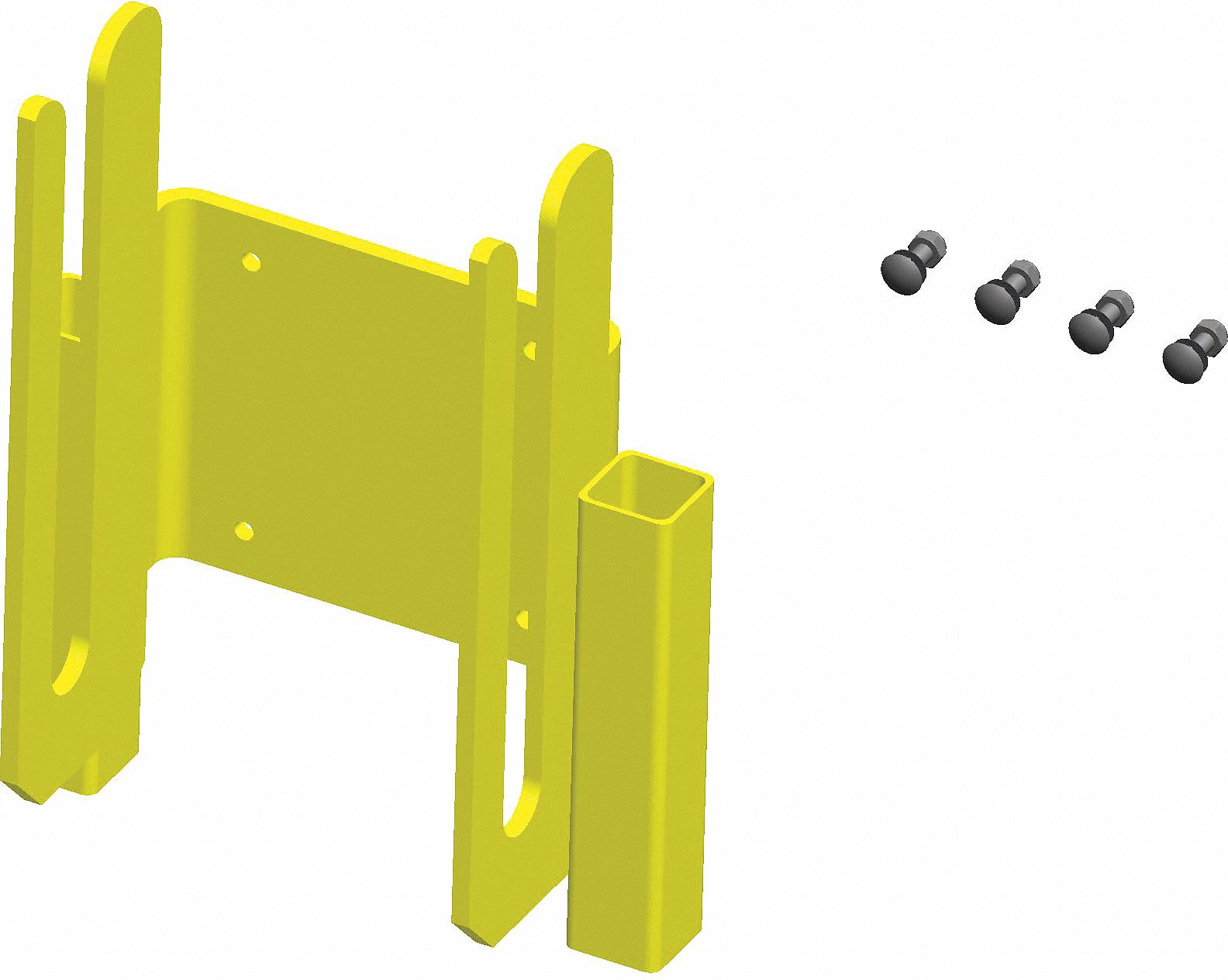 MSA, 15 in x 10 in, 21 in Lg, Ladder Adapter - 60UH98|A2217-05 - Grainger