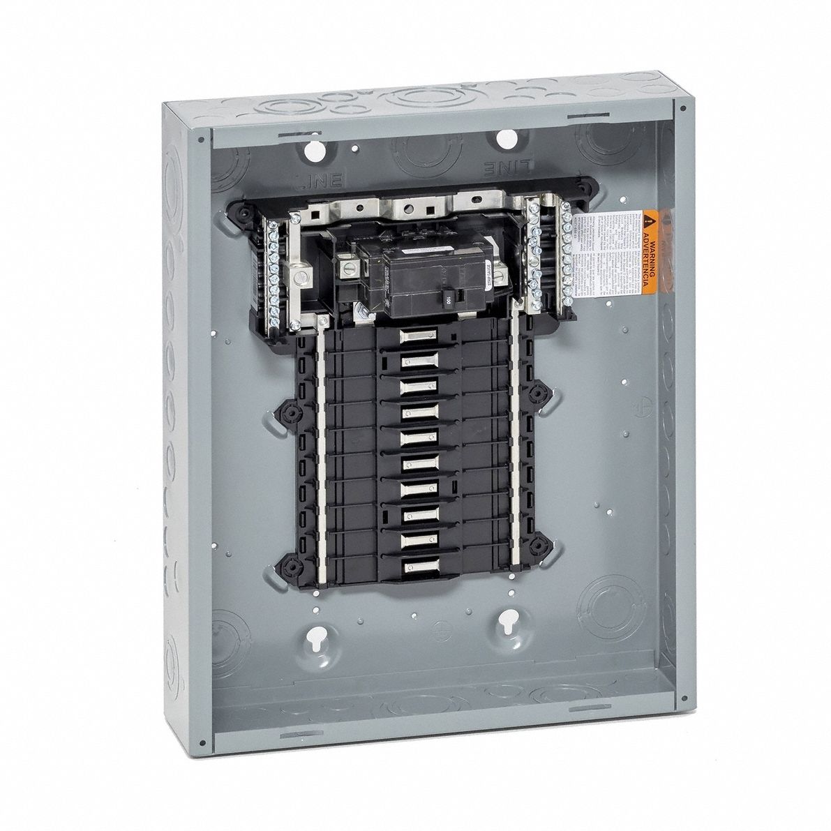 100 A Amps, 120/240V AC, Load Center - 60UM16|QO120M100P - Grainger