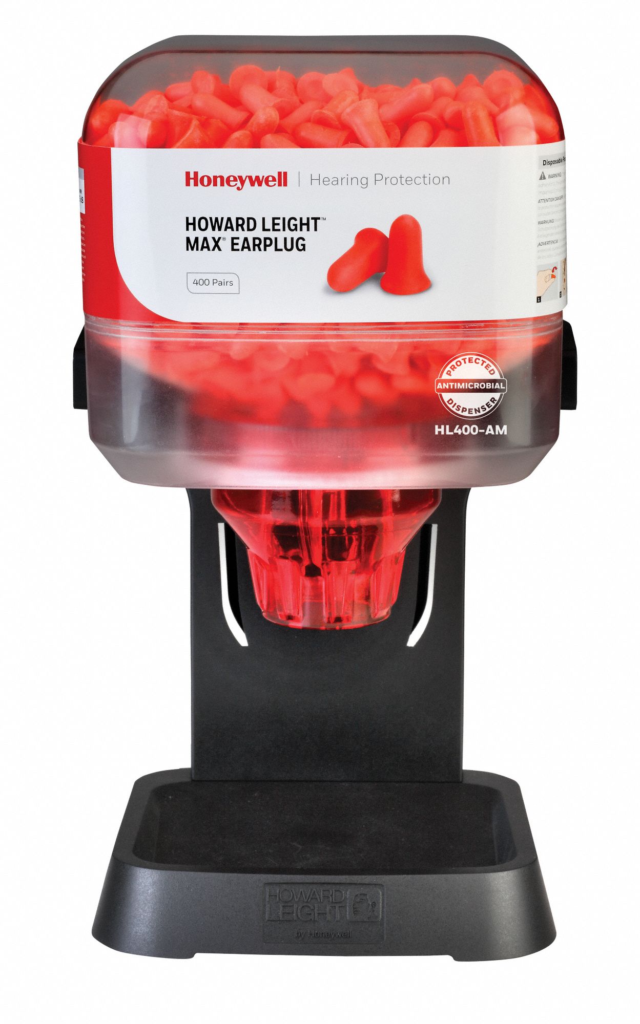 HONEYWELL HOWARD LEIGHT Earplug Dispenser: Dispenser with Refill, Bell ...