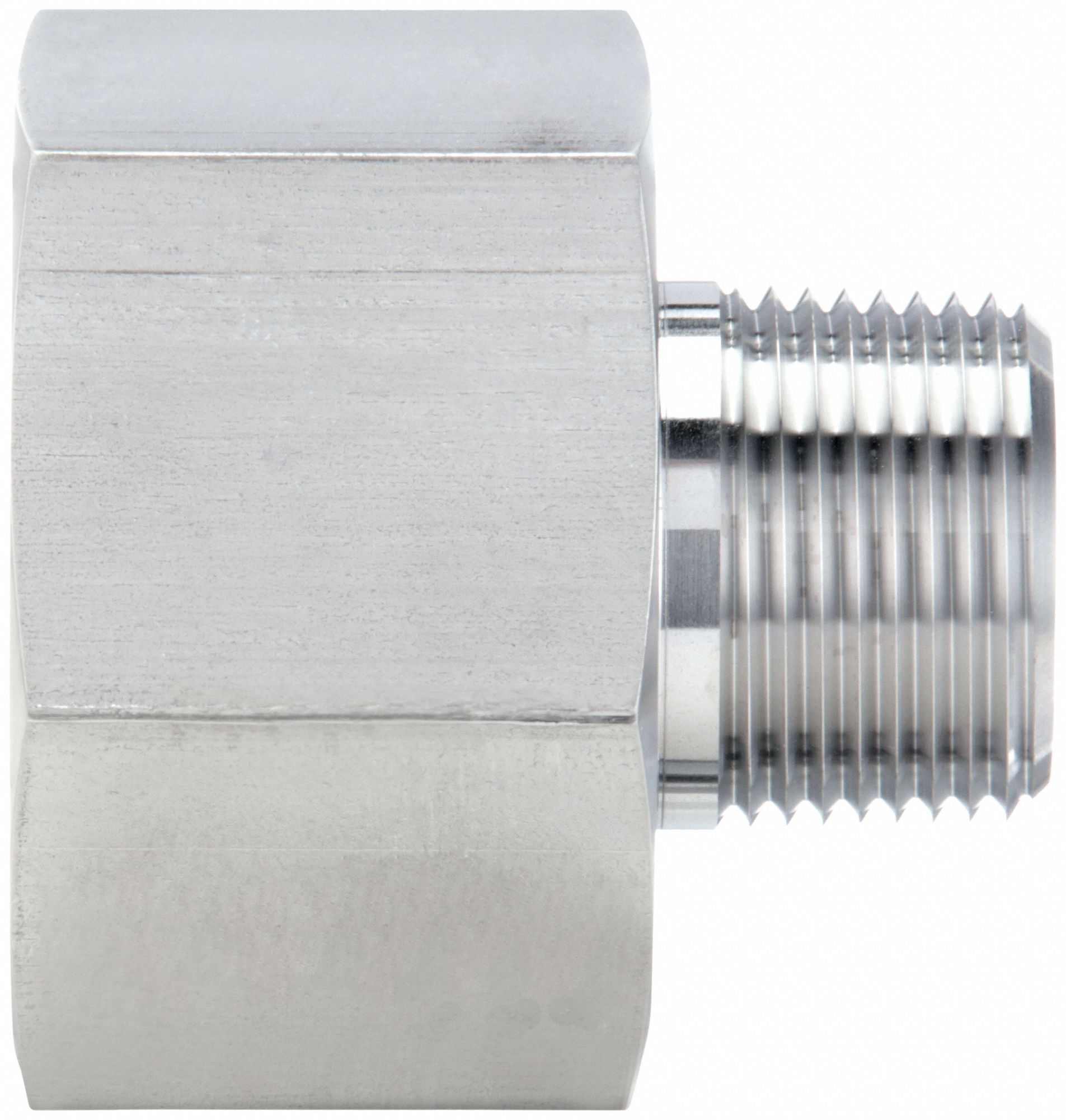 PARKER Expander Adapter: 316 Stainless Steel, 1/8 in x 3/8 in Fitting ...