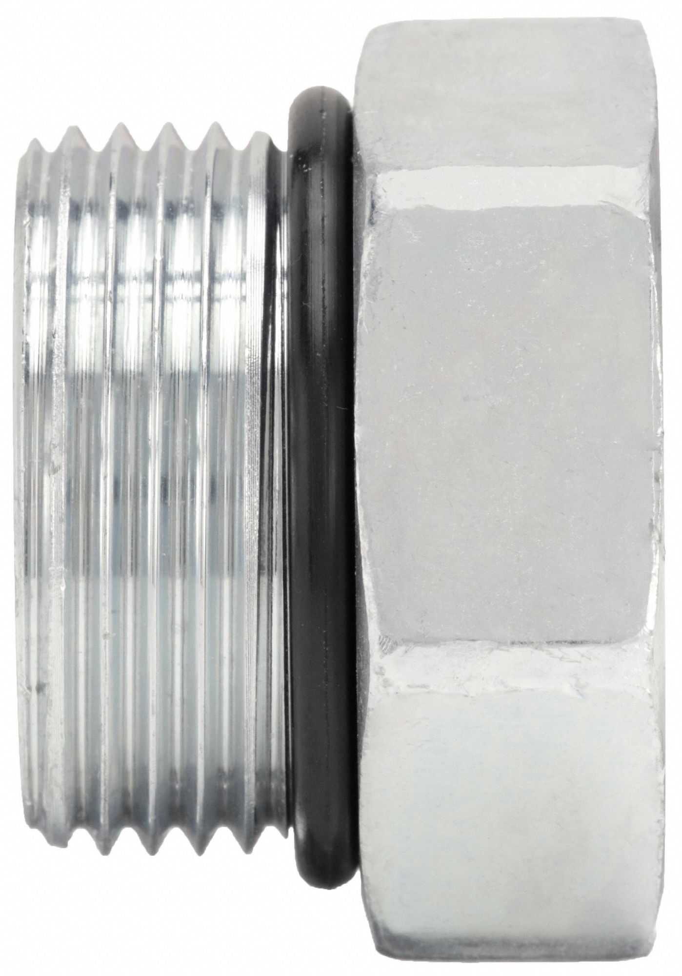 PARKER Hex Head Plug: Steel, 5/8 in Fitting Pipe Size, Male SAE-ORB, 15 ...
