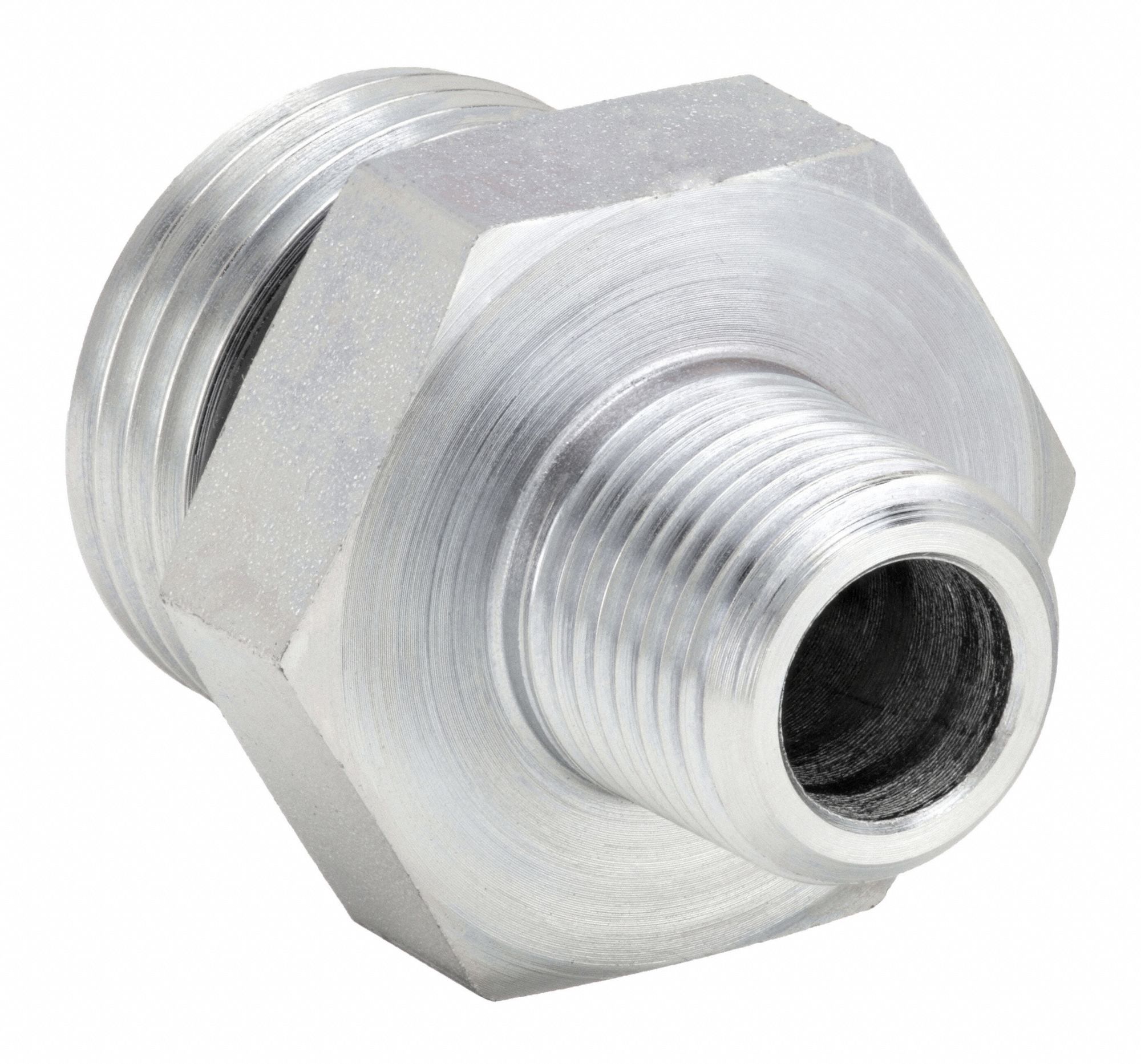 PARKER Reducing Adapter Steel 3 4 In X 3 8 In Pipe Size Male UN UNF