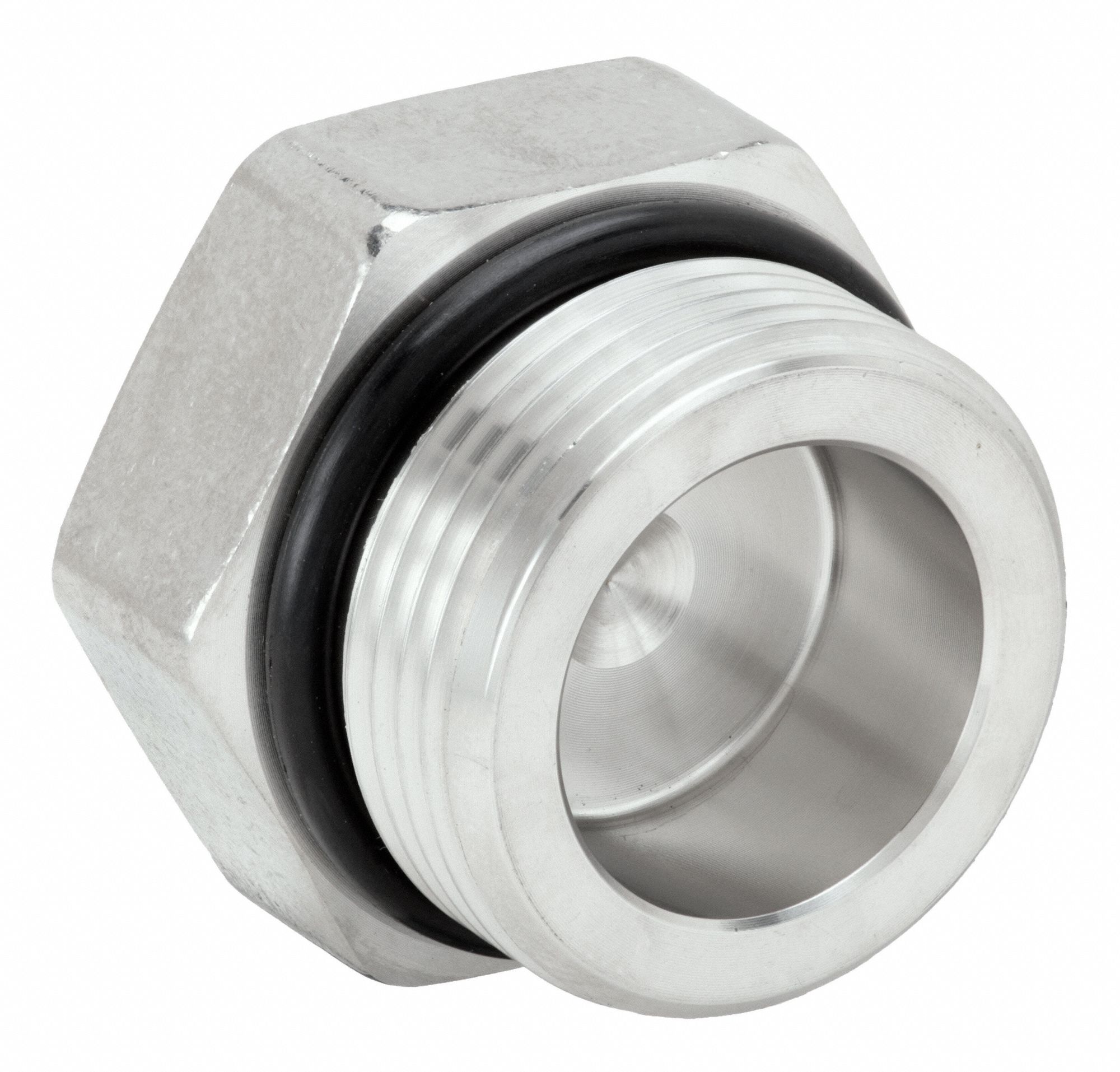 PARKER Hex Head Plug: 316 Stainless Steel, 1 1/2 in Fitting Pipe Size ...